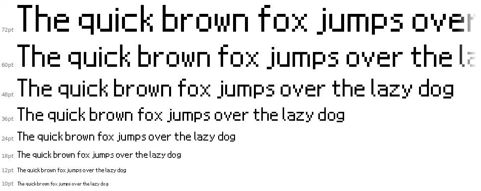 Nintendo DS BIOS font by David Fens | FontRiver