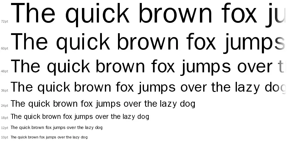 Non Serif font by Manfred Klein | FontRiver