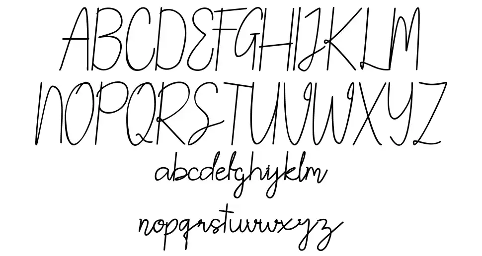 North Mount Script Schriftart zum kostenlosen Download