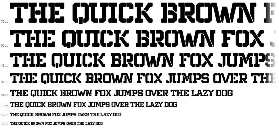 Northern Army font by Woodcutter | FontRiver