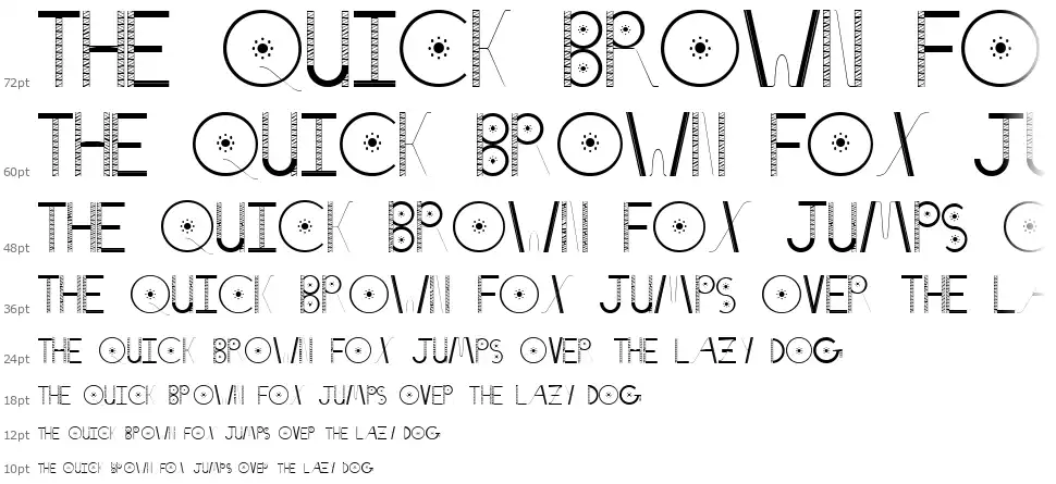 Notch Eight font by Alex Westcott | FontRiver