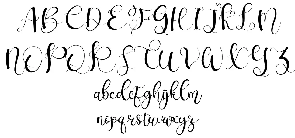 November Caligraphy font by Eddy Goodboy | FontRiver