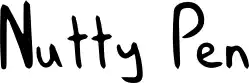 Nutty Pen font by Nutti | FontRiver