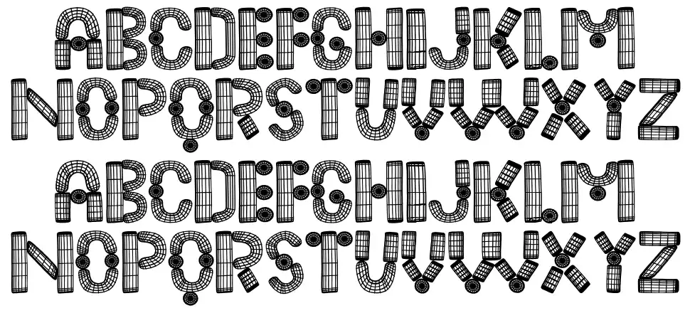 Object font by Vladimir Nikolic | FontRiver