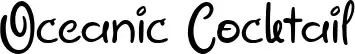Oceanic Cocktail font by Allouse Studio | FontRiver