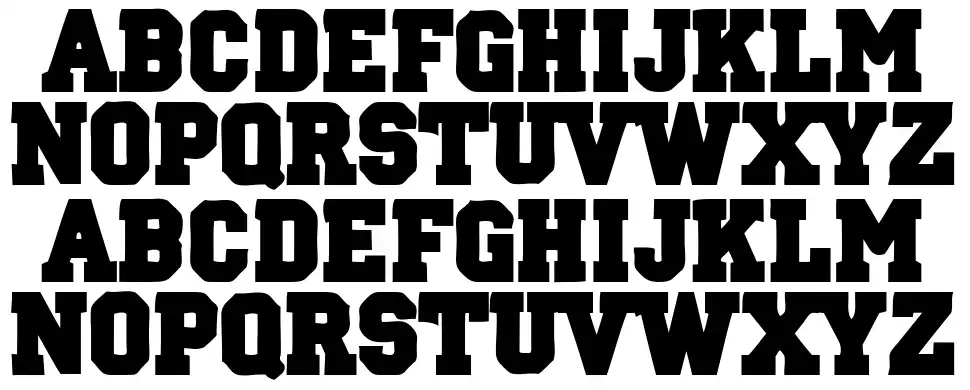 Oklahoma 2021 font by Woodcutter | FontRiver