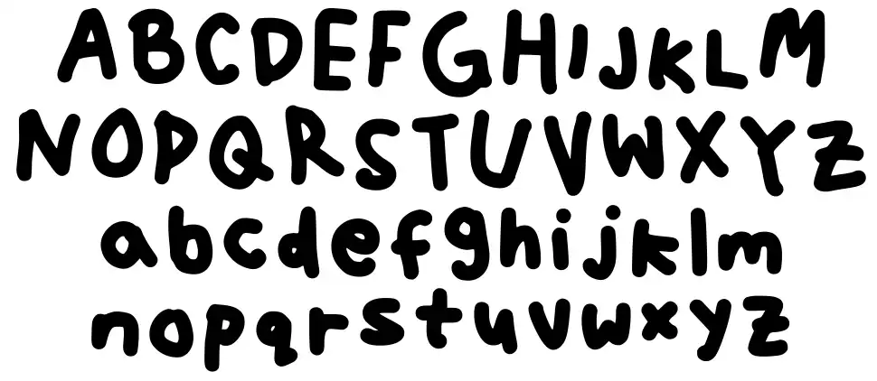 Olaf font by Miko Potato - FontRiver