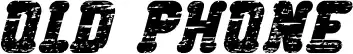 Old Phone font by Design Vector10 | FontRiver