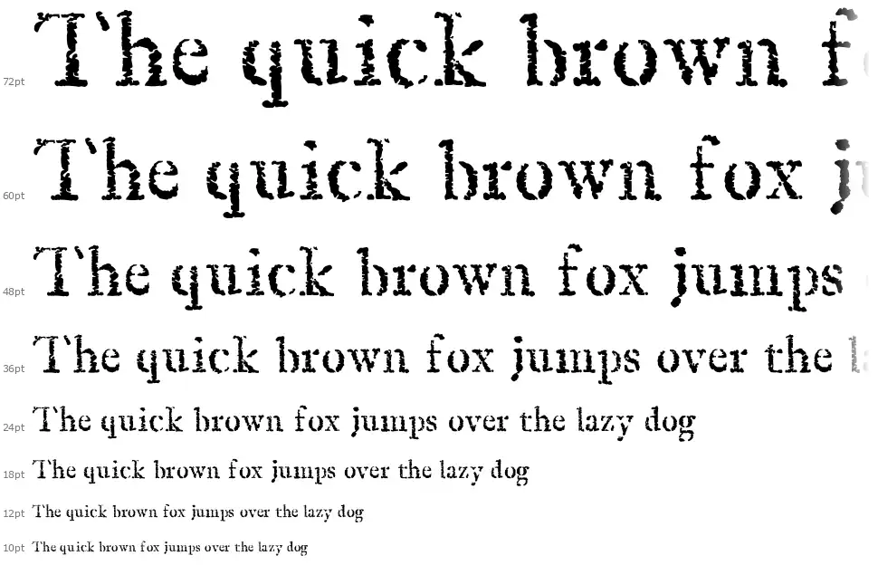 Old Rubber Stamp font by Becky S | FontRiver