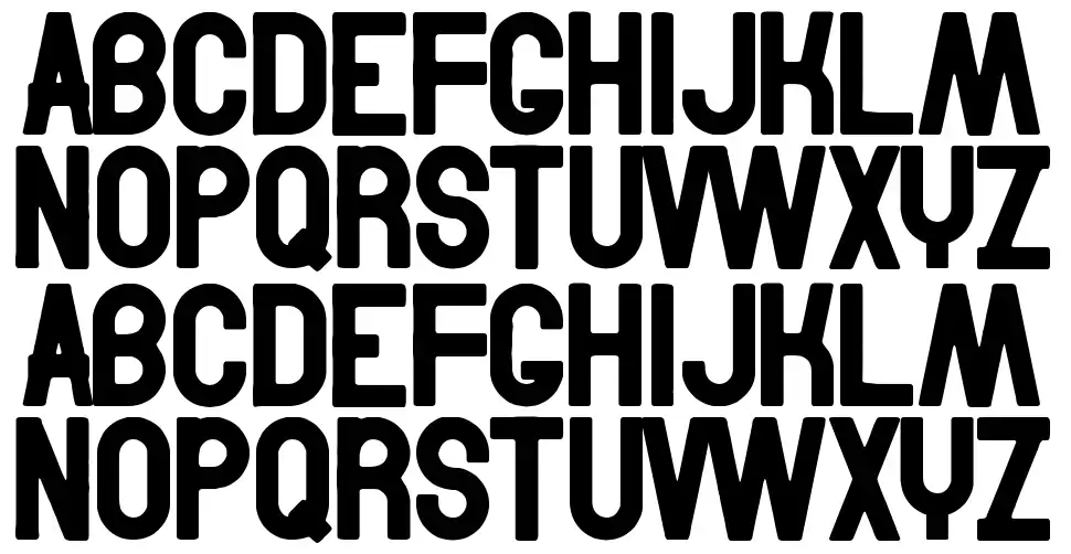 Olympic Poster font by Woodcutter | FontRiver