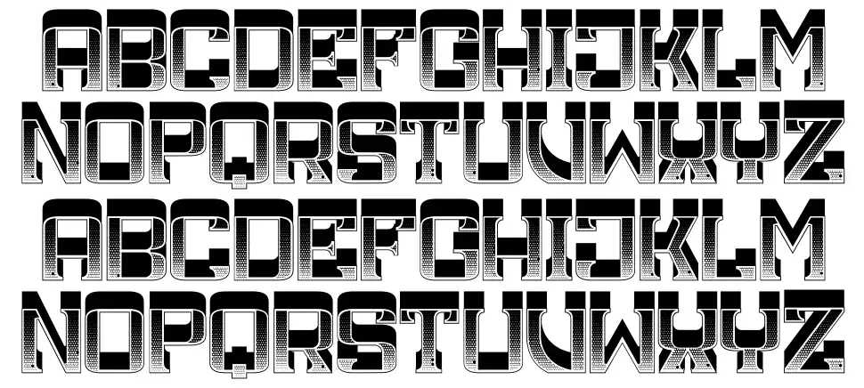 Ombre font by Vladimir Nikolic | FontRiver