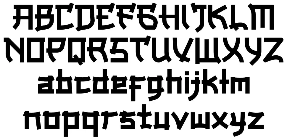 Onari font by twinletter | FontRiver