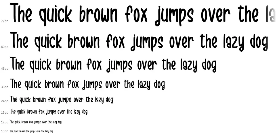 One Shot font by Rangkai Aksara | FontRiver