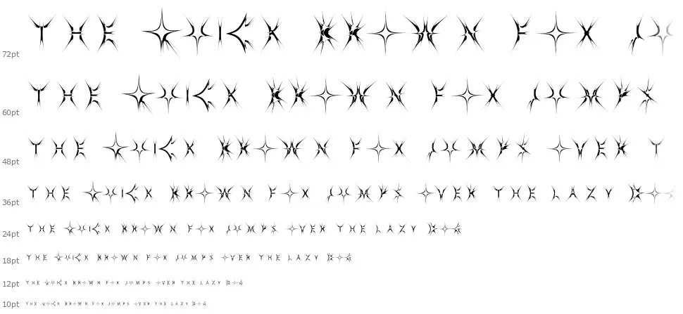 Optic Spike font by FontKawaiiCo | FontRiver