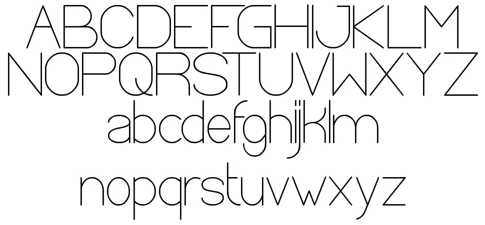 Optical Fiber font by weknow | FontRiver