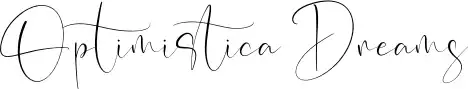 Optimistica Dreams font by Perspectype Studio | FontRiver