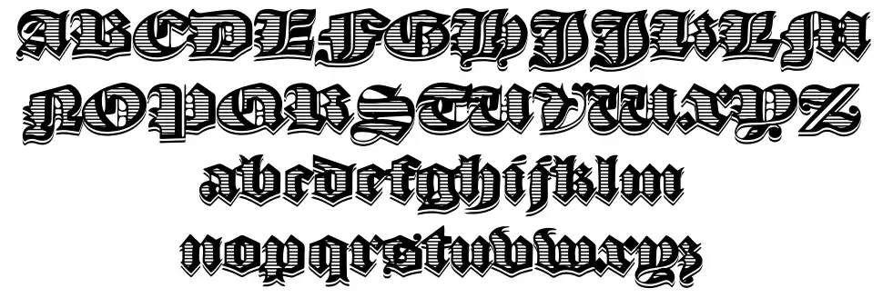 Original Shadow font by Måns Grebäck | FontRiver