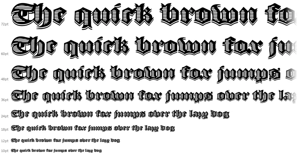 Original Shadow font by Måns Grebäck | FontRiver