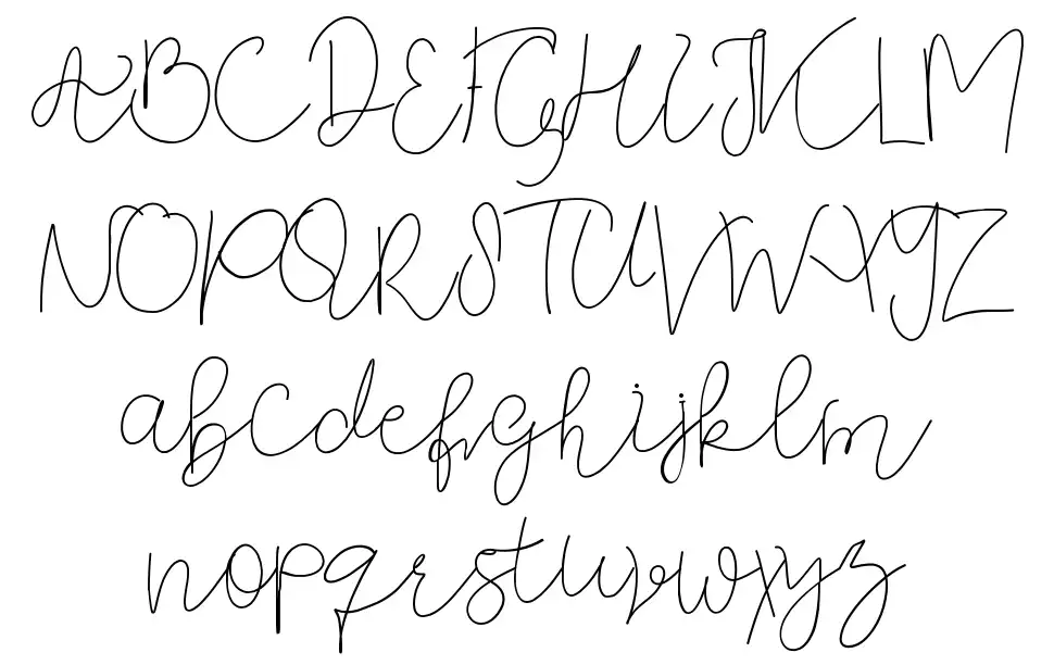 Orla Fiola Script font by Edric Studio | FontRiver