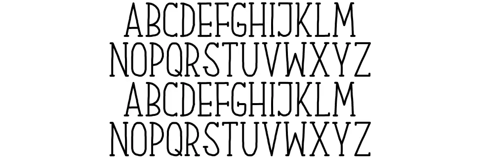 Our Serif Hand font by Graphicfresh | FontRiver