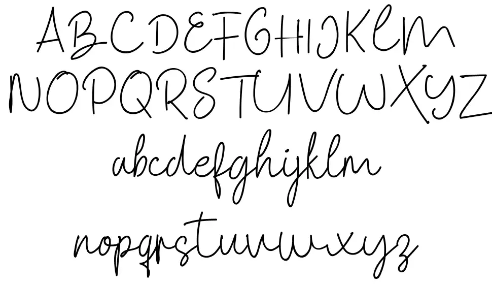 Overthinking font by share font | FontRiver