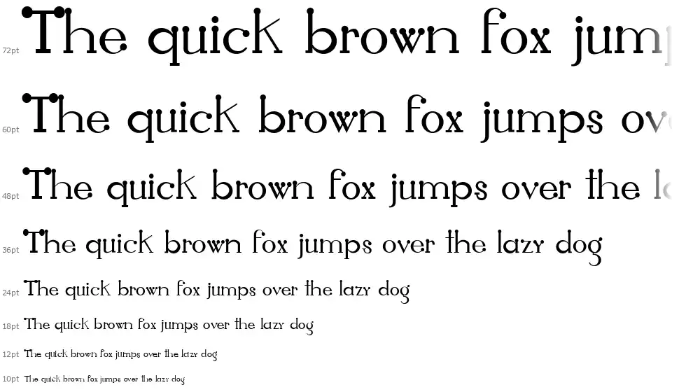 Pagani font by Paloma Sieiro | FontRiver