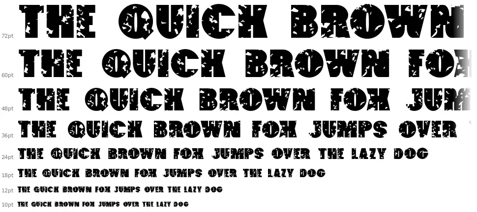 Paint Bucket font by Jeremy Woods | FontRiver
