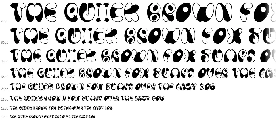 Panda Spots font by Jonathan S. Harris | FontRiver