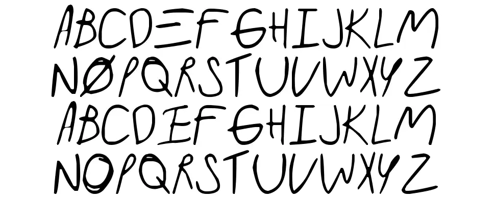 Paramore Album font by Erik Reys | FontRiver