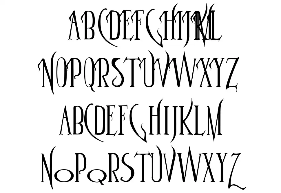 Parseltongue font by CarpeSaponem | FontRiver