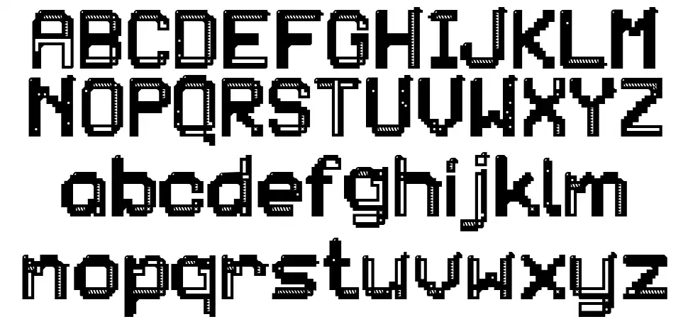 Patchcrack font by Terrage | FontRiver