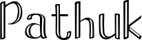 Pathuk font by Stefanna Shiva | FontRiver