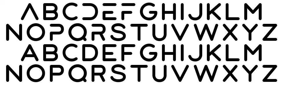 Patron font by Shaped Fonts | FontRiver