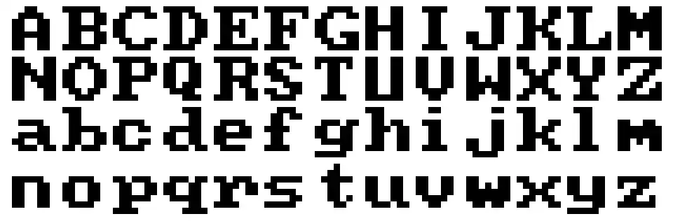 PC Senior font by Codeman38 | FontRiver