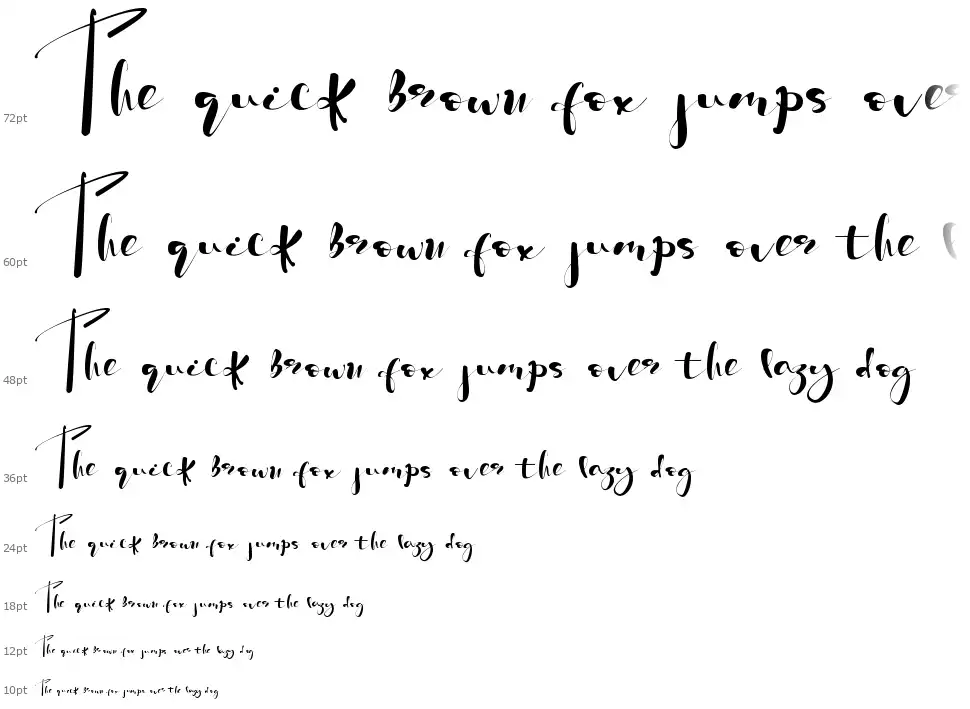 Peach Queen Schriftart zum kostenlosen Download