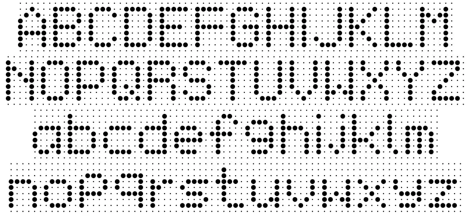 Peg Holes font by Chequered Ink | FontRiver