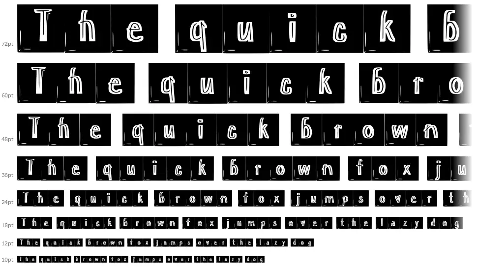 Penbytes Tile font by Maria Osborn | FontRiver