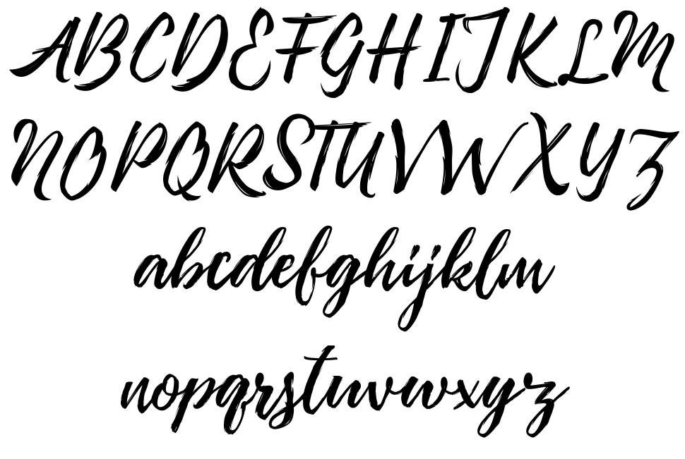 Pennello font by QueenType | FontRiver