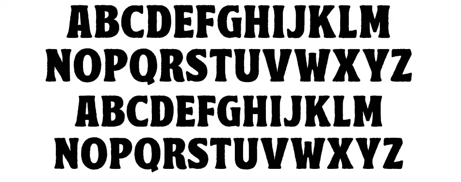 Penster Bross Rough font by Letterhend Studio | FontRiver