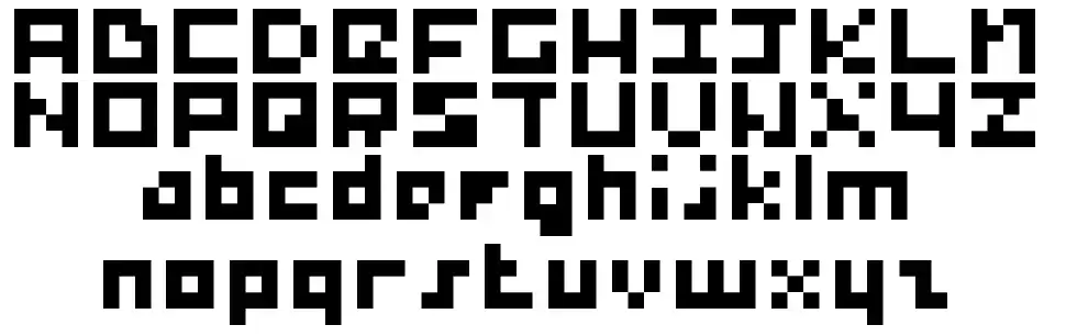 Percy Pixel font by Robert Jowett | FontRiver