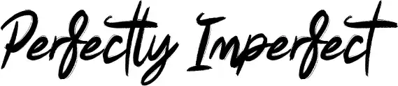 Perfectly Imperfect font by Jonathan S. Harris - FontRiver