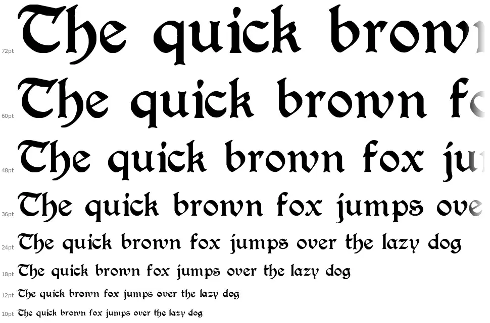 Perry Gothic font by DeNada Industries | FontRiver