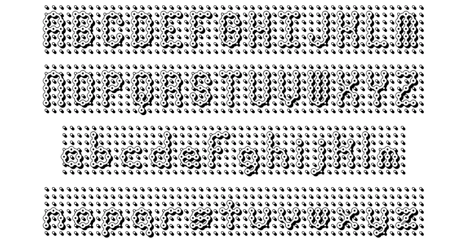 Pindown BRK font by Ænigma | FontRiver