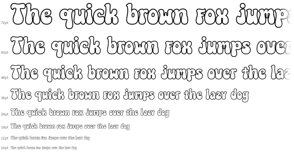 Pinewood Outline font by Måns Grebäck | FontRiver