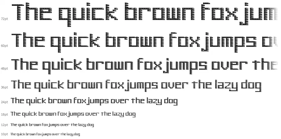 Pinstripe Bitmap font by Nerdle Pants | FontRiver