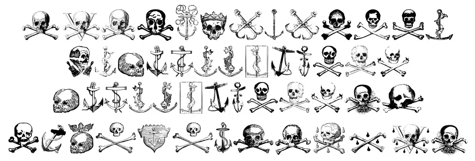 Pirates Two font by Intellecta Design | FontRiver