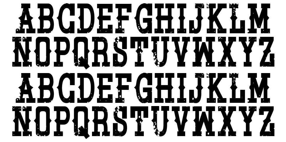 Pistol Grip Pump font by Chris Vile | FontRiver