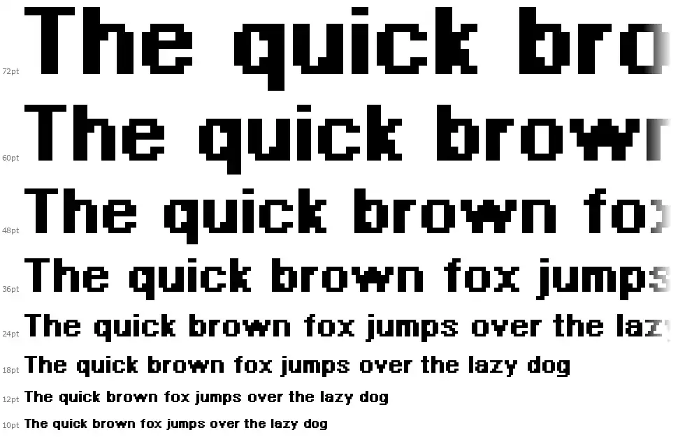 Pixel Arial 11 font by Max | FontRiver