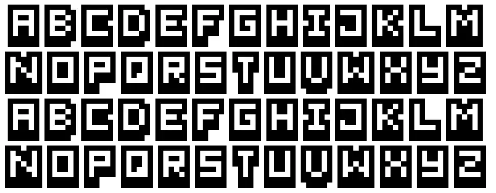 Pixel Bit Advanced font by Brixdee | FontRiver