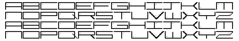 Pixel Star font by Lewis Jones | FontRiver